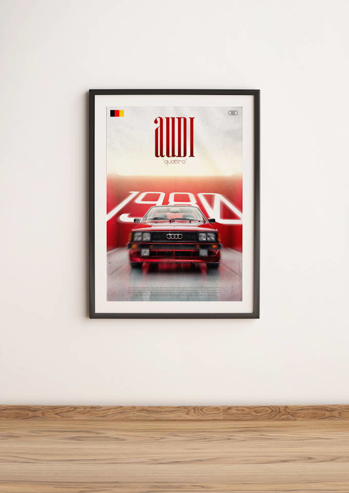 Do 2d print ready poster designs by Picassuf | Fiverr