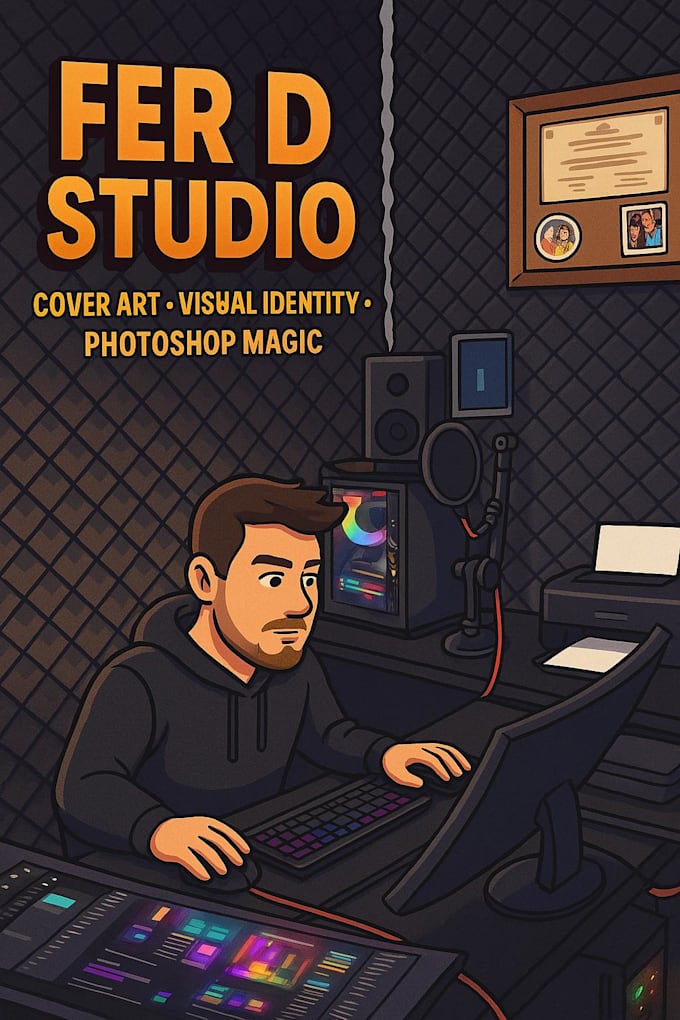 Design professional cover art and visual brand identity by Ferdidukar | Fiverr
