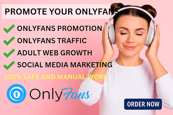 Do onlyfans promotion, onlyfans traffic adult web promotion by Natashajuliet | Fiverr
