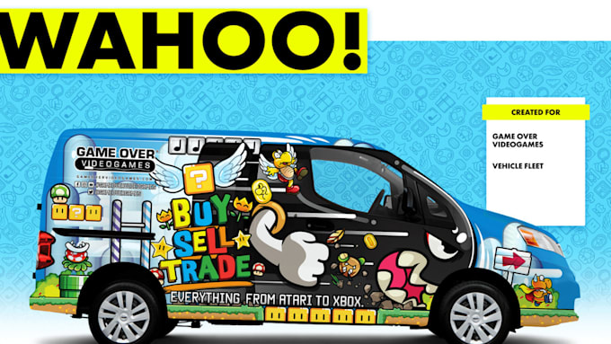 Design car wrap, van wrap, lorry wrap and vehicle wrap graphics for ...