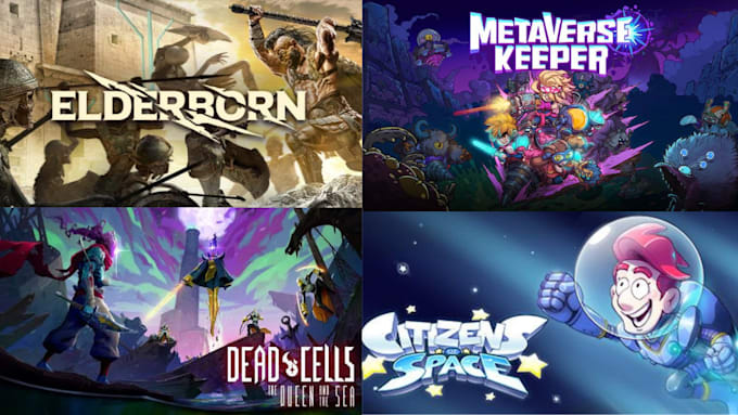 Design steam capsules, game banner, game ui for game marketing by ...