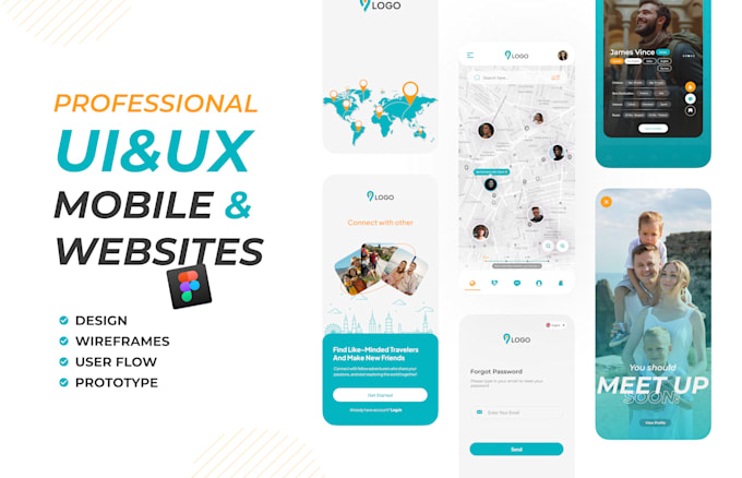 Design stunning mobile app and website ui ux in figma by Techdott1 | Fiverr