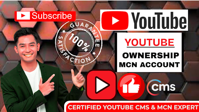 Do professional youtube cms,mcn account creation and management service ...