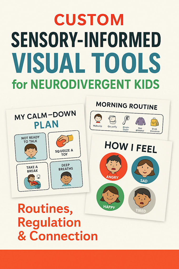 Create custom sensory informed printable tools for neurodivergent kids ...