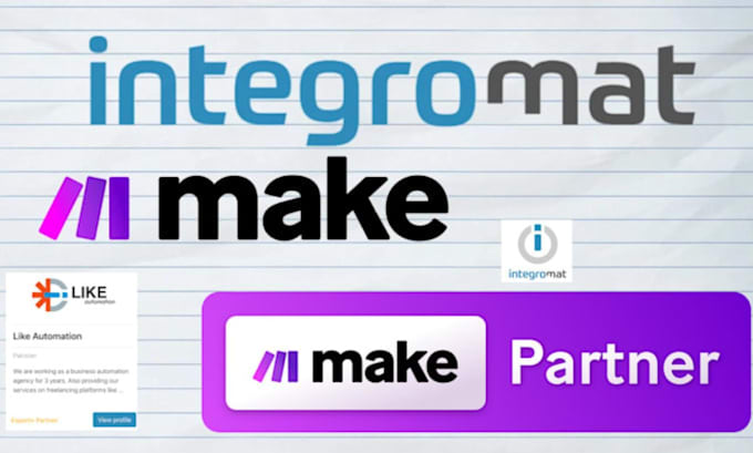 Do make com fix, make com retail store, integromat integration, scenarios by Tra_cy001 | Fiverr
