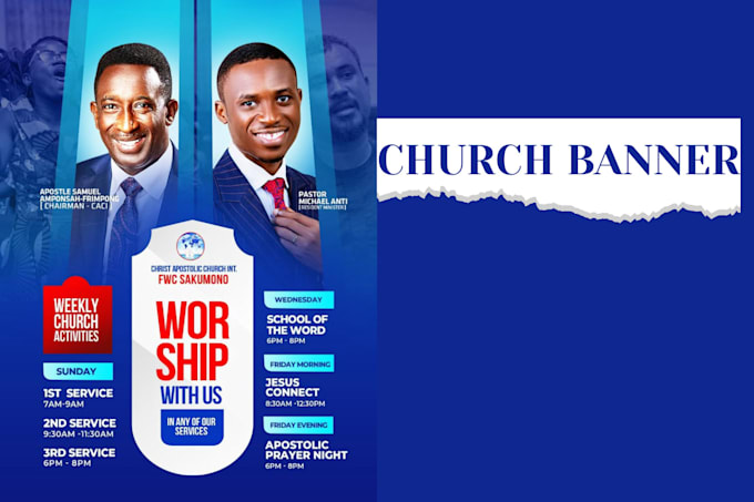 Design custom banners for business, events, churches and funeral banner ...