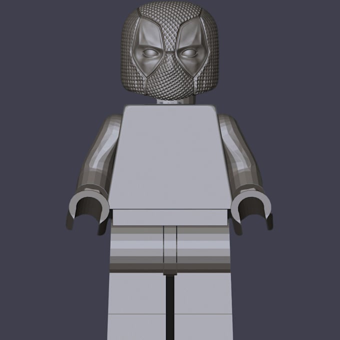 Design 3d lego minifigure, design lego custom 3d model, 3d lego ...