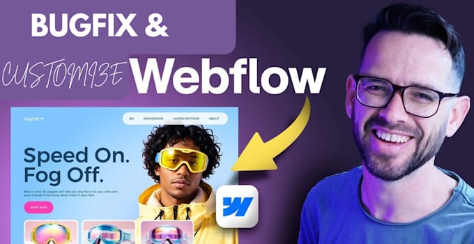 Fix your webflow website, bugs or webflow redesign by Fletcher565 | Fiverr