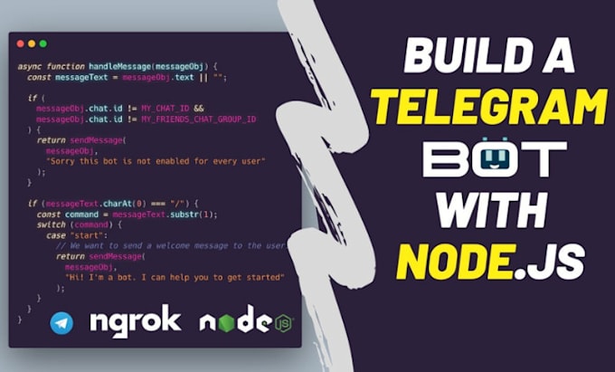 Develop auto scraping telegram bot using nodejs by Coolcointeam | Fiverr