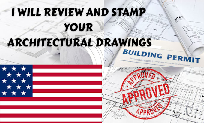 Draw review ca stamp usa architectural drawings city permit mep site plan by James_bayani | Fiverr