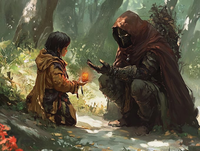 Do illustration, concept art and character design, dnd by Juvanteard ...
