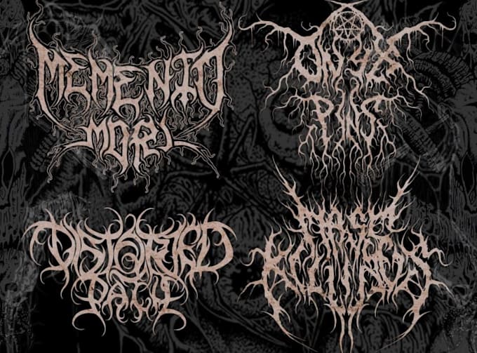Create thrash metal and heavy metal logo design by Sandra_saul | Fiverr