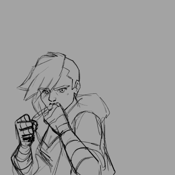 Do 2d traditional animation, frame by frame animation, hand drawn, 2d ...