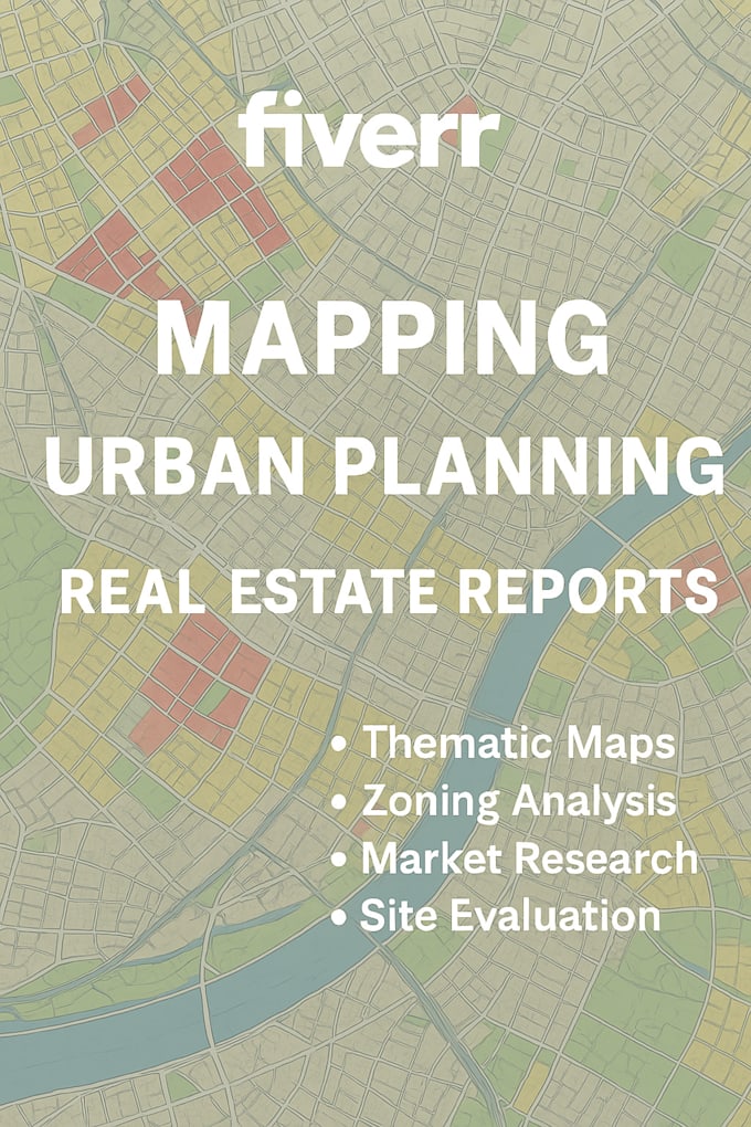 Make professional gis maps and reports for you by Fathima_sithara | Fiverr