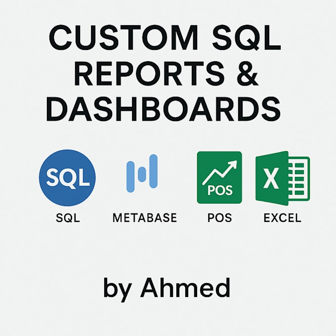 Create advanced sql reports for retail, pos, or erp systems by Ahmedreports | Fiverr