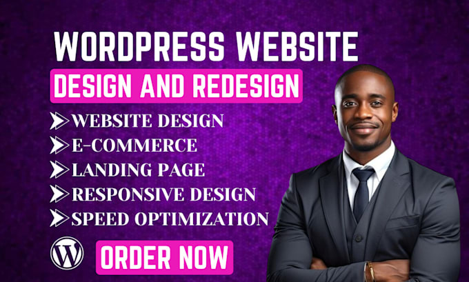 Create professional wordpress website design and redesign by Georgejohn888 | Fiverr