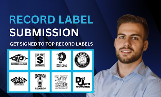 Do record label submission to top active 900 record labels so as to get ...