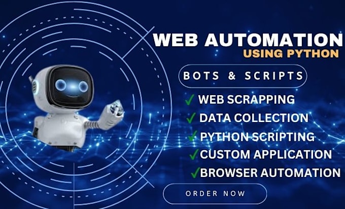 Entwickeln sie python-ki-automatisierung, ki-chatbot, web scraping, ki ...