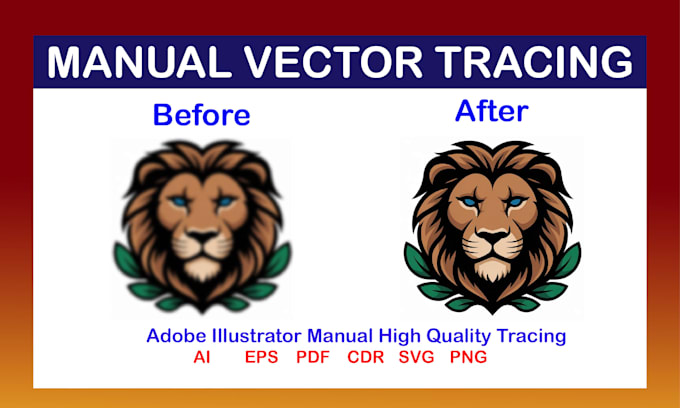 Do vector tracing, redesign and clean up logo by Nimraashfaq1 | Fiverr