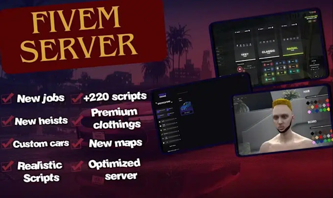 Script de fivem fivem qbcore fivem esx fivem trailer car logotipo de fivem para su servidor
