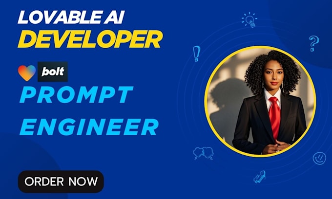 Develop lovable ai website lovable app supabase lovable dev ai bolt new mvp saas by Mia_taylo ...