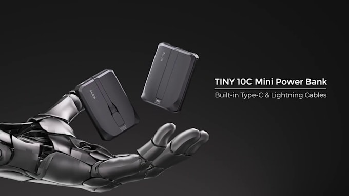 3d power bank animation phone laptop animation gadget animation ev ...