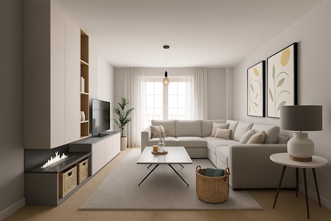 Create a modern and functional interior design for your space by ...