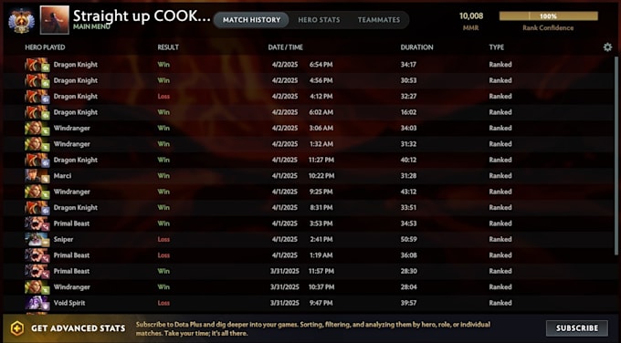 Coach you to your highest dota 2 rank as sea 10k mmr player by Len_iqbal | Fiverr