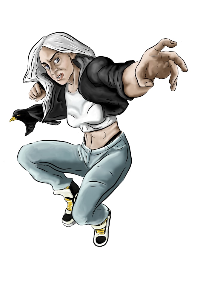 Create a human character design for you by Theblakbrd | Fiverr