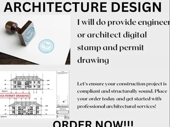 Draw, review and stamp 2d autocad architectural and mep plan for ny, city permit by Adam_archy ...