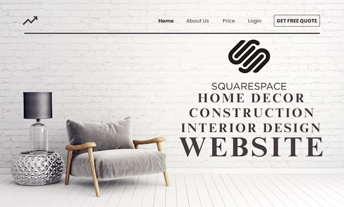 Design squarespace home decor website, interior design, construction website by Sydney_builder ...