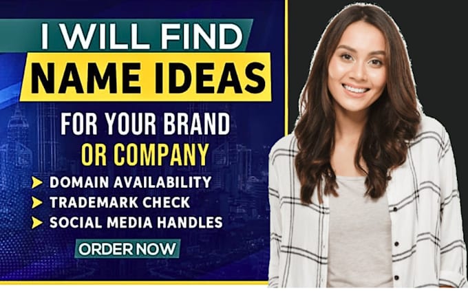 Create catchy brand name, business name, company name, tagline with ...
