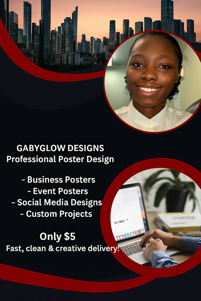 Design professional posters and flyers in english or french by ...