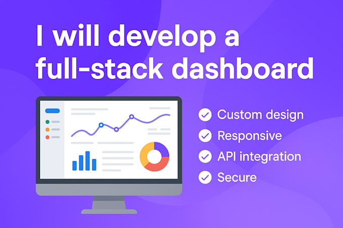 Develop your custom dashboard by Devmoura | Fiverr