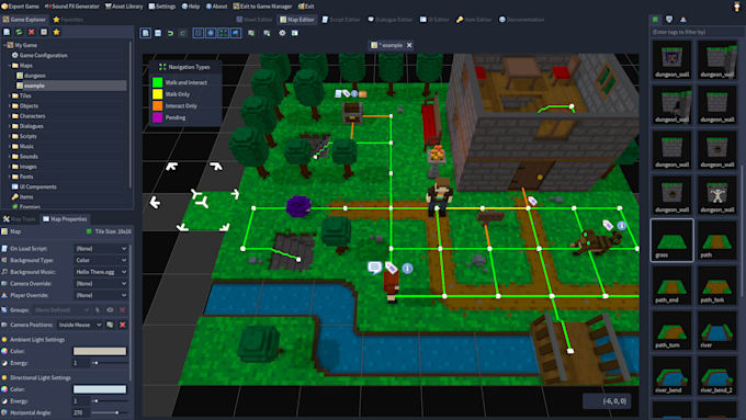 Create 3d godot game, gd script, godot map by Ubayy09 | Fiverr
