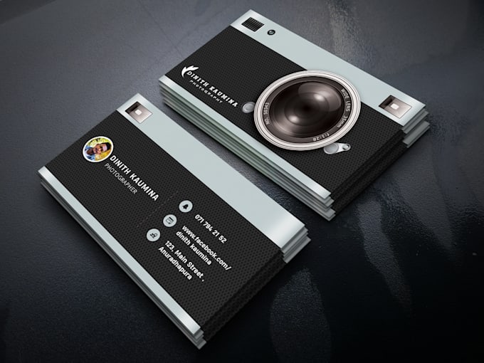 Create professional business card design and stationery by Webfxs | Fiverr