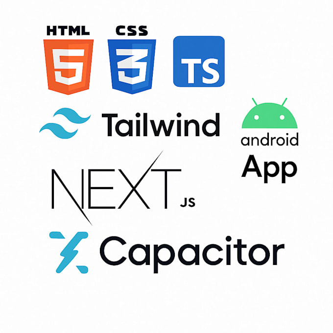Build a android app mobile app and web app with capacitor and next js ...