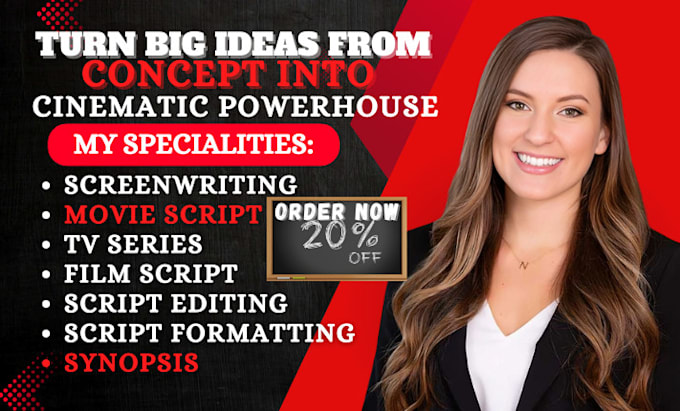 Write scriptbuster screenplay movie script film script synopsis script ...