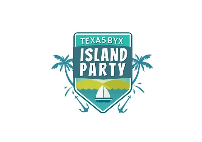 Design consulting greatest texas island party logo by Indiana_compton ...