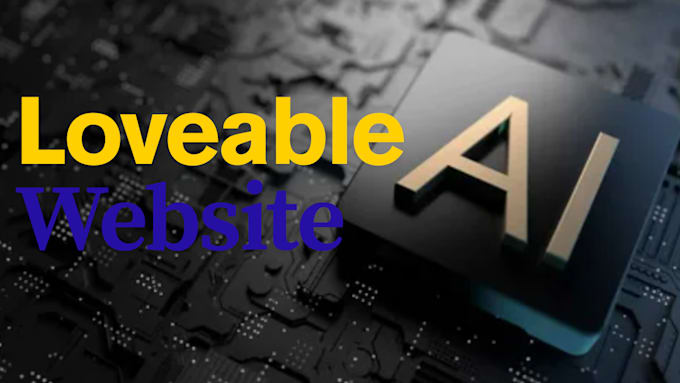 Build website web application with bolt new ai lovable ai by Damgreat_wix | Fiverr