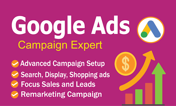Setup and manage google ads, adwords ppc campaigns and pmax campaigns by Mukta221917 | Fiverr