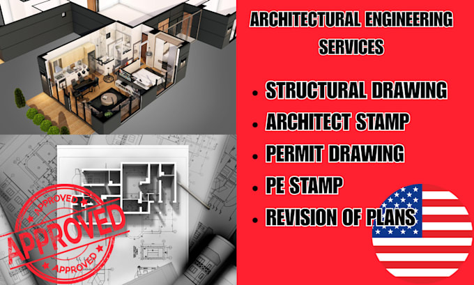 Draft architectural structural engineered plans permit drawing licensed ...