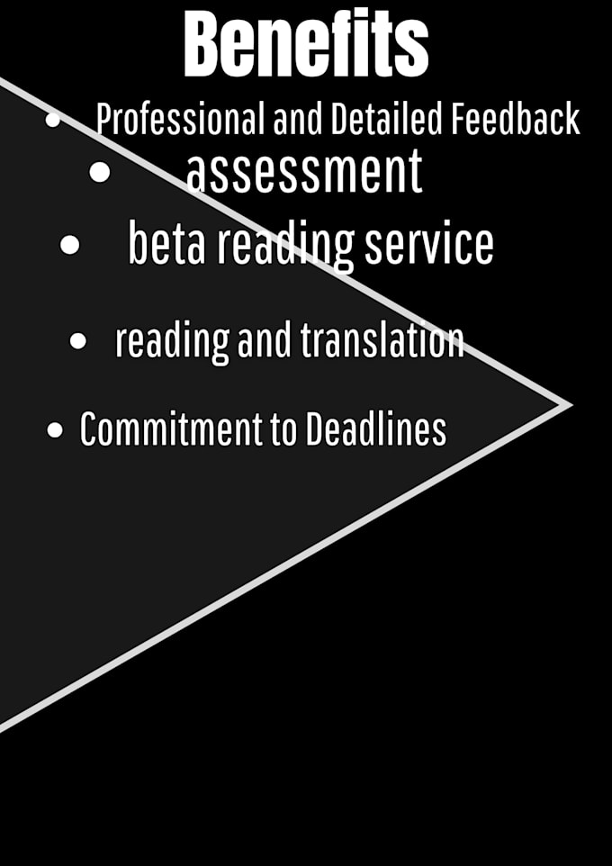 A beta reader work by Romeiro87 | Fiverr