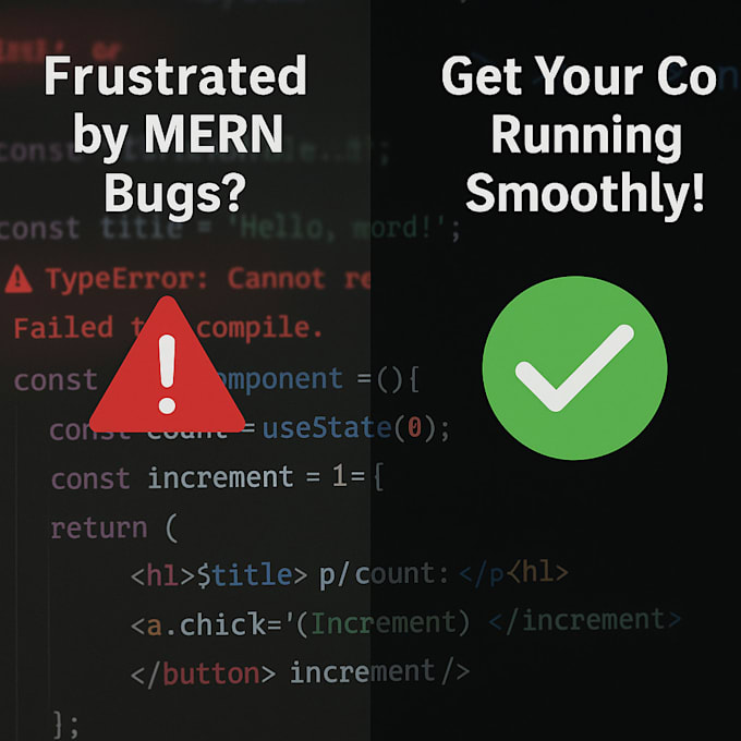 Fix bugs and errors in react, node, express by Smdawood | Fiverr