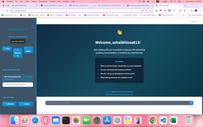 Build gen ai solution, rag, train ai models, llm, chatgpt and ai chatbot