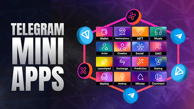Develop telegram mini app telegram bot telegram mini web mini app by John_bilwells | Fiverr