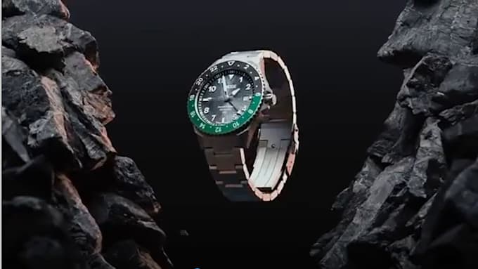 3d watch animation 3d watch design logo watch render industrial watch ...