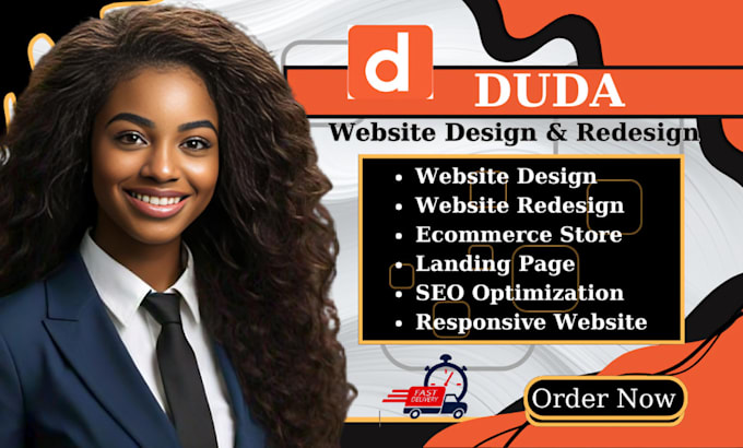 Duda website design duda website redesign duda website builder design by Jessica_web001 | Fiverr