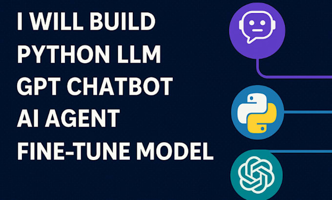 Build, fine tune and deploy python llm model, gpt chatbot, ai agent, gpt4all by Musty2412006 ...