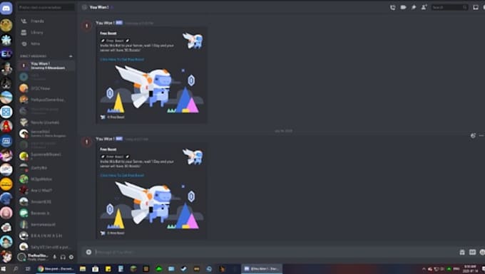 Create discord bot, mass dm bot, join server bot, monitor bot, notification bot by Honnex22 | Fiverr